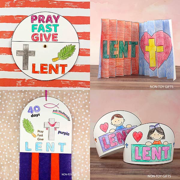 4 Lent Catholic Crafts – Non-Toy Gifts