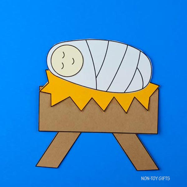 Nativity Craft Printable Bundle for Kids | Christmas Bible Activities ...