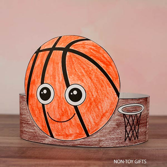 Basketball Paper Hat – Non-Toy Gifts