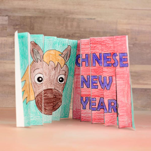2026 Chinese New Year Horse Agamograph Printable – Non-Toy Gifts
