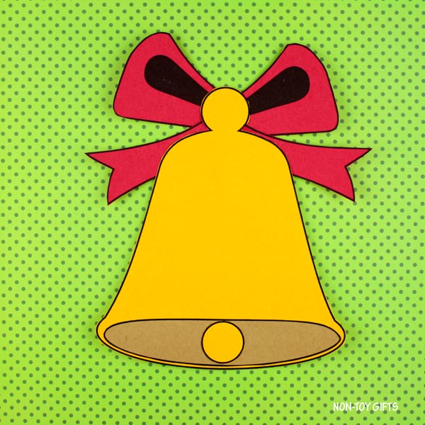 Christmas Bell Craft | Simple Holiday Printable Activity for Kids – Non ...