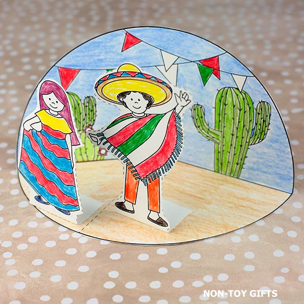 Mexican Fiesta 3D Craft – Non-Toy Gifts