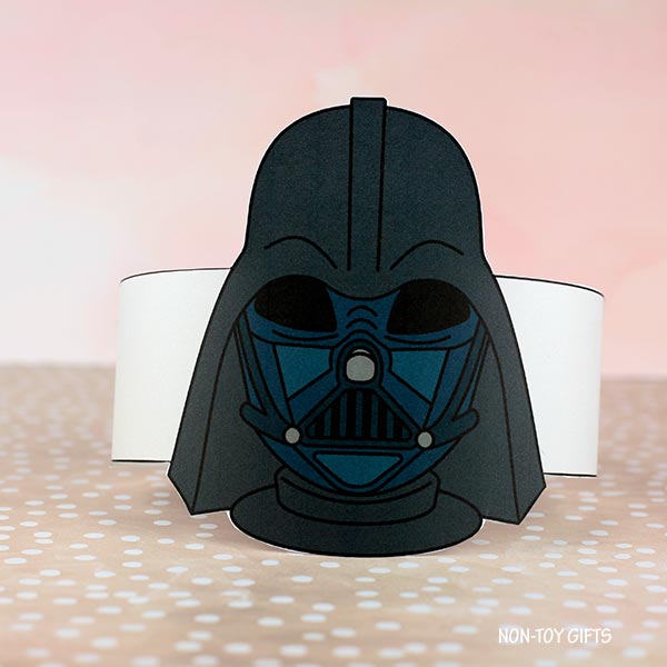 Darth Vader Headband - Star Wars Coloring Crown – Non-Toy Gifts