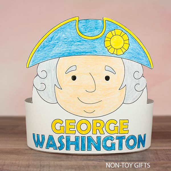 George Washington Paper Hat – Non-Toy Gifts
