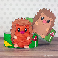 9 Fall Paper Hat Crafts Bundle – Printable Autumn Headbands for Kids ...