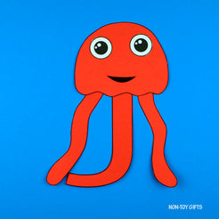 Letter J Craft - J is for Jellyfish- Uppercase Letter J – Non-Toy Gifts