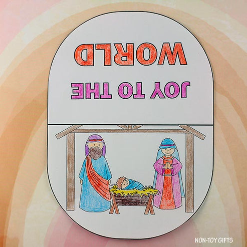 Nativity Rocking Craft – Non-Toy Gifts