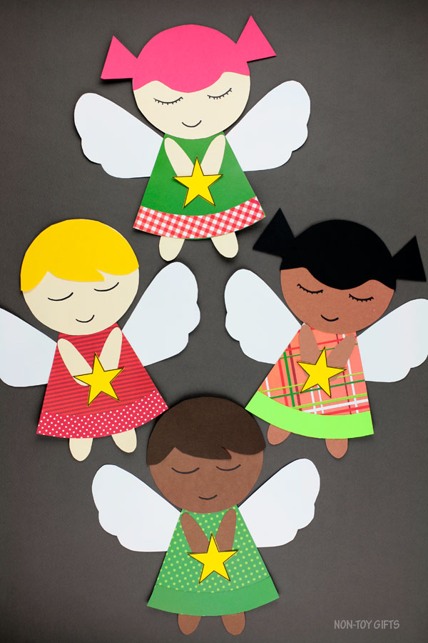 Christmas Angel Craft – Non-Toy Gifts