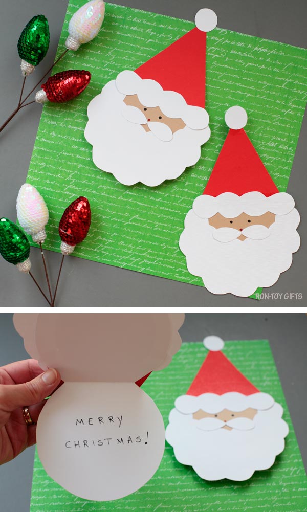 Santa Card for Christmas – Non-Toy Gifts