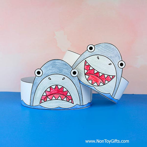 Shark Paper Hat – Non-Toy Gifts