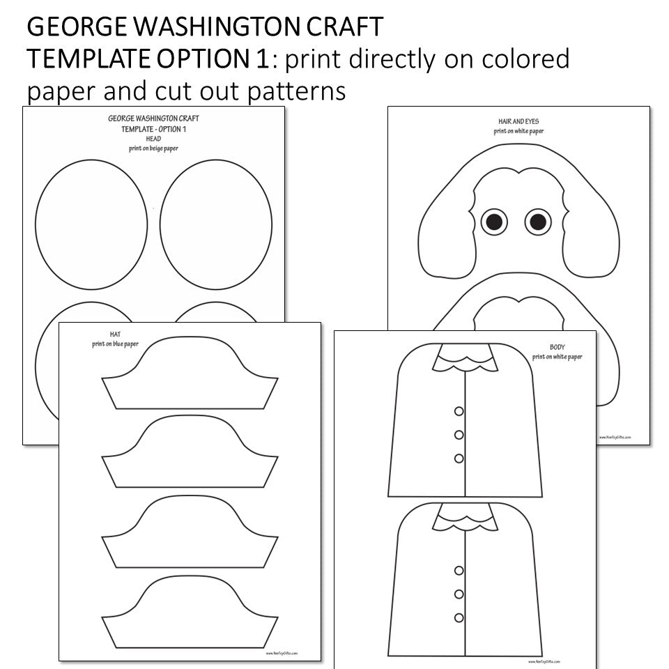 George Washington Craft – Non-Toy Gifts