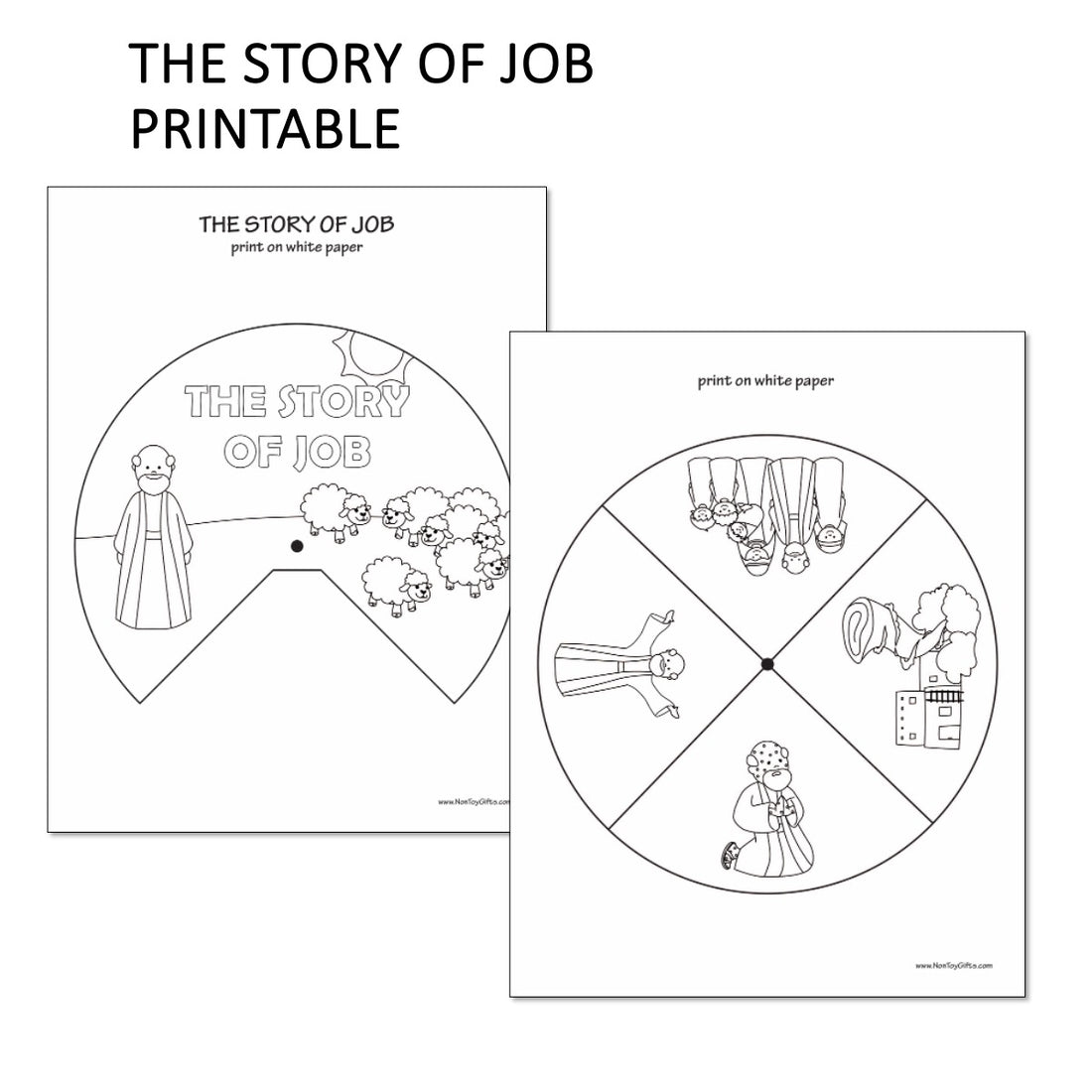 The Story Of Job Spinner – Non-Toy Gifts