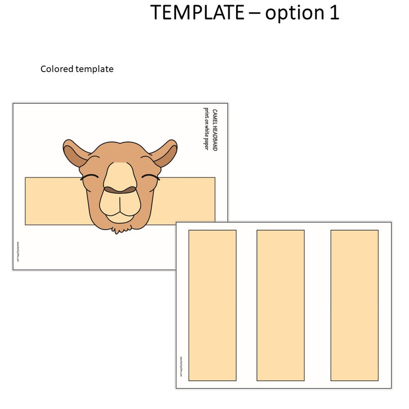 4 Nativity Animal Paper Hat Crafts – Non-Toy Gifts