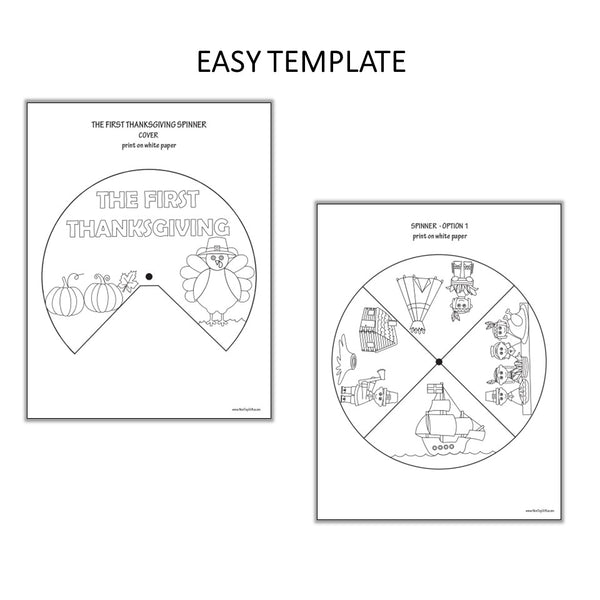 The First Thanksgiving Spinner Craft – Non-Toy Gifts
