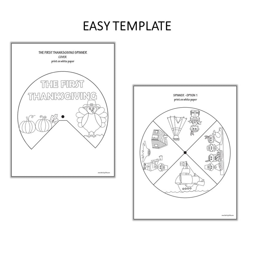 The First Thanksgiving Spinner Craft – Non-Toy Gifts
