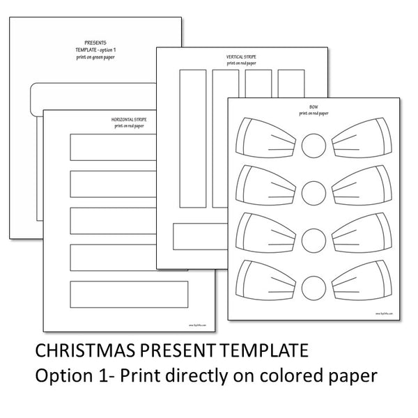 Christmas Present Craft – Non-Toy Gifts