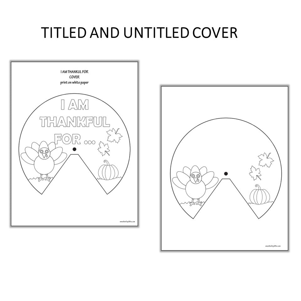 I Am Thankful For Spinner Craft – Non-Toy Gifts