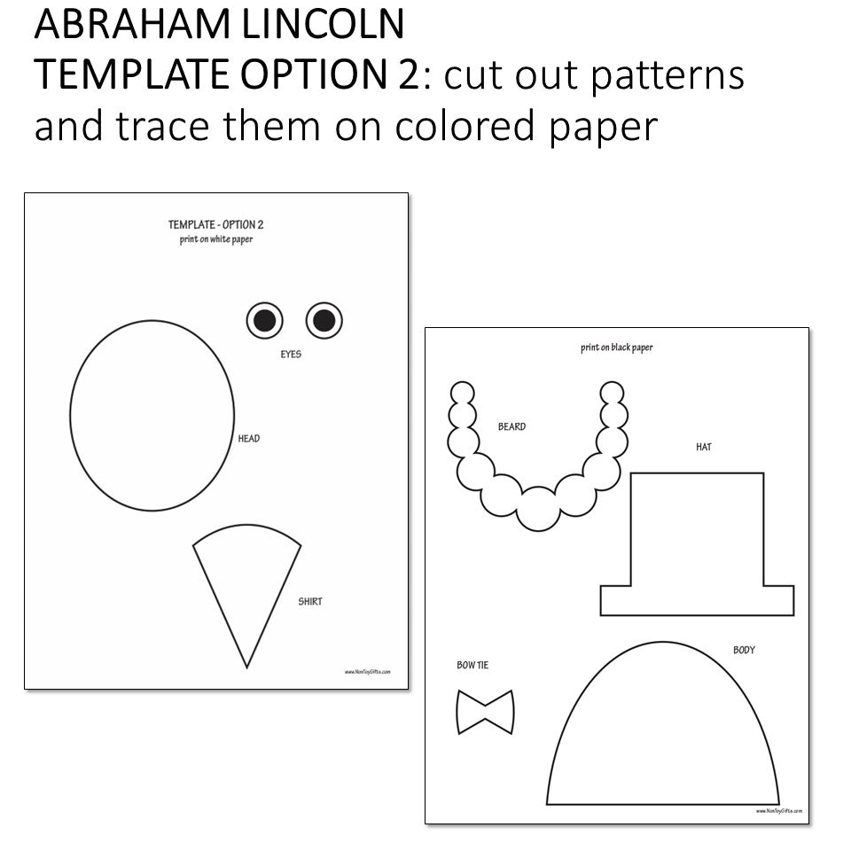 Abraham Lincoln Craft – Non-Toy Gifts