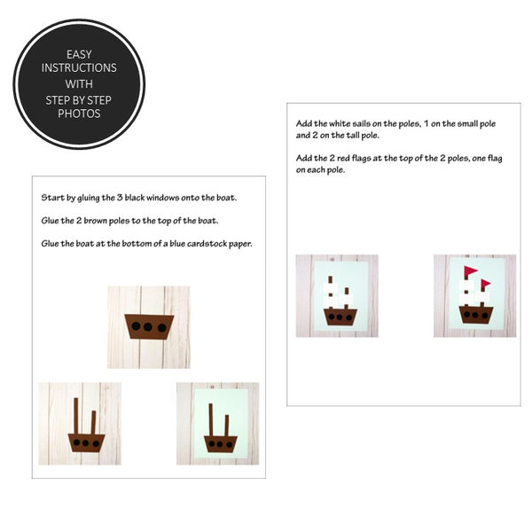 Shape Mayflower Boat Craft – Non-Toy Gifts
