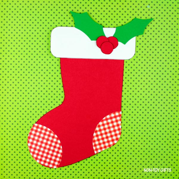 Christmas Stocking Craft – Non-Toy Gifts