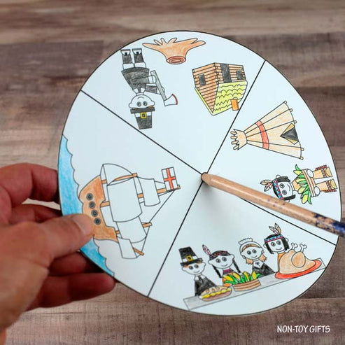 The First Thanksgiving Spinner Craft – Non-Toy Gifts