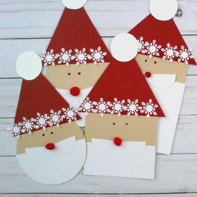 Shape Santa Craft - 4 Shapes – Non-Toy Gifts