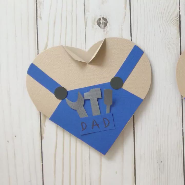 Father's Day Card - Handy Dad Heart Card – Non-Toy Gifts