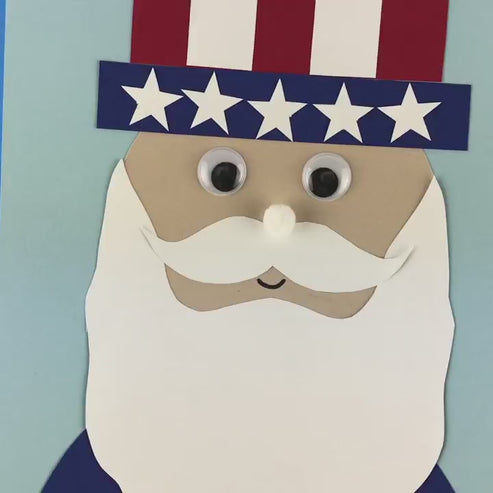 Uncle Sam Craft - 4th of July Craft – Non-Toy Gifts