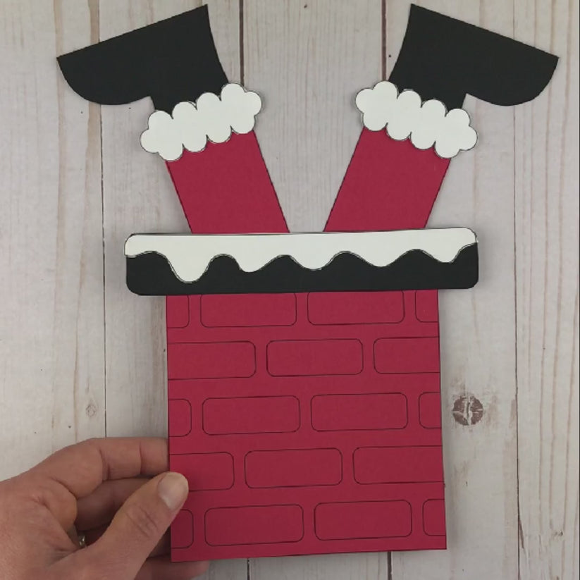 Santa Is Stuck In The Chimney Craft – Non-Toy Gifts