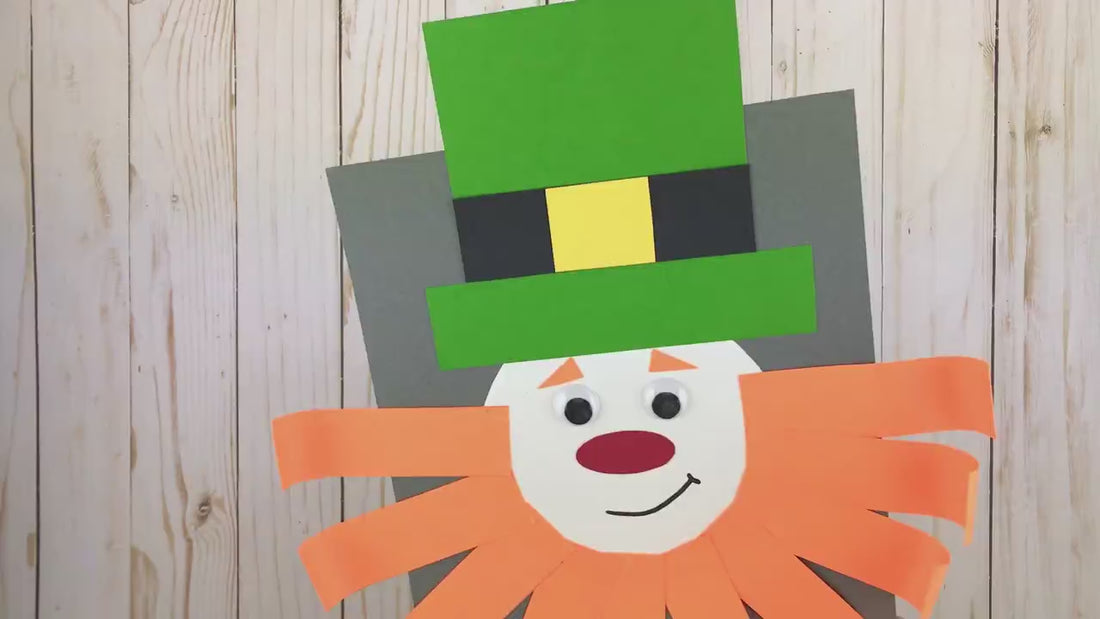 Shape Leprechaun Craft - St. Patrick's Day Craft for Kids – Non-Toy Gifts