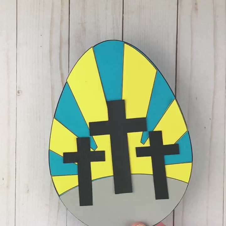 He Is Risen Craft - Easter Religious Craft - Easter Sunday School – Non ...
