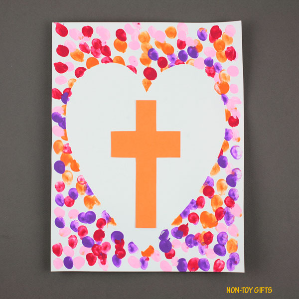 Cross Craft - Easter Religious Art Project - Bible Art Activity – Non ...