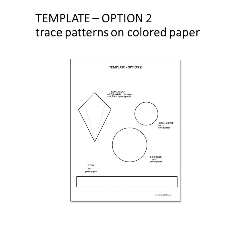 3D Flower Craft for Spring or Mother's Day – Non-Toy Gifts