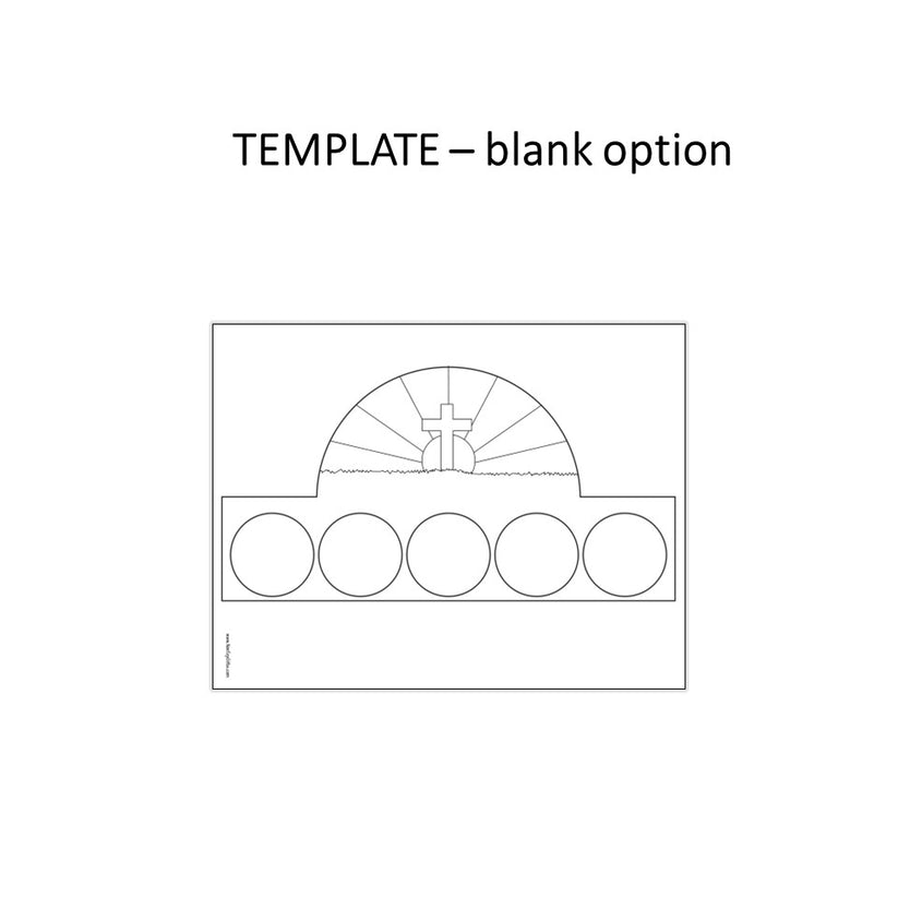 The Easter Story Headband - Easter Religious Craft - Coloring Activity ...