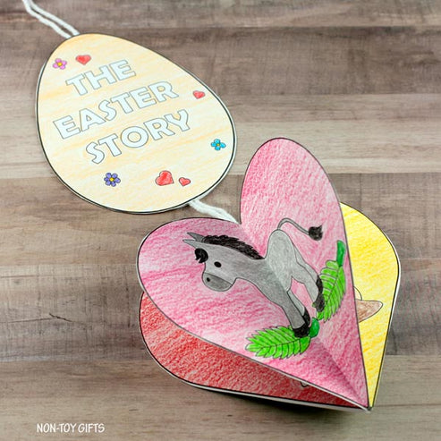 The Easter Story 4 Crafts - Religious Easter Crafts for Kids – Non-Toy ...