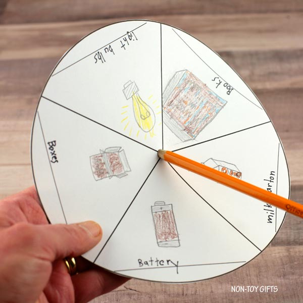 Earth Day Spinner Craft - We Recycle Coloring Craft for Kids – Non-Toy ...