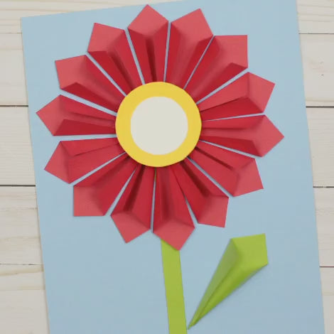 3D Flower Craft for Spring or Mother's Day – Non-Toy Gifts