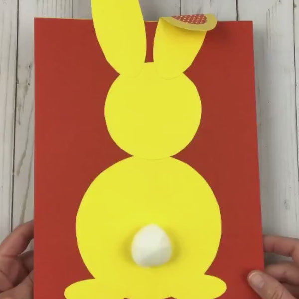 Bunny Craft - Shape Bunny Craft for Easter or Spring – Non-Toy Gifts